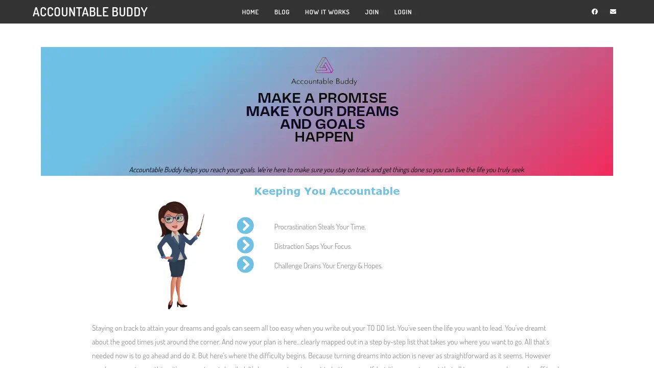 Accountable Buddy - Your personal accountability partner to help you ...