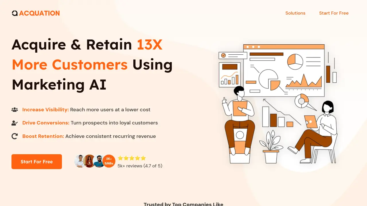 Acquation - Acquire & Retain 13X More Customers Using Marketing AI
