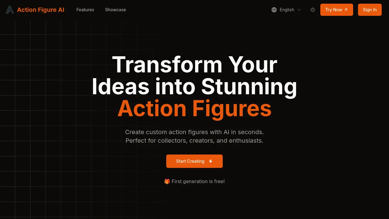 actionfigureai.io - Transform Your Ideas into Stunning Action Figures