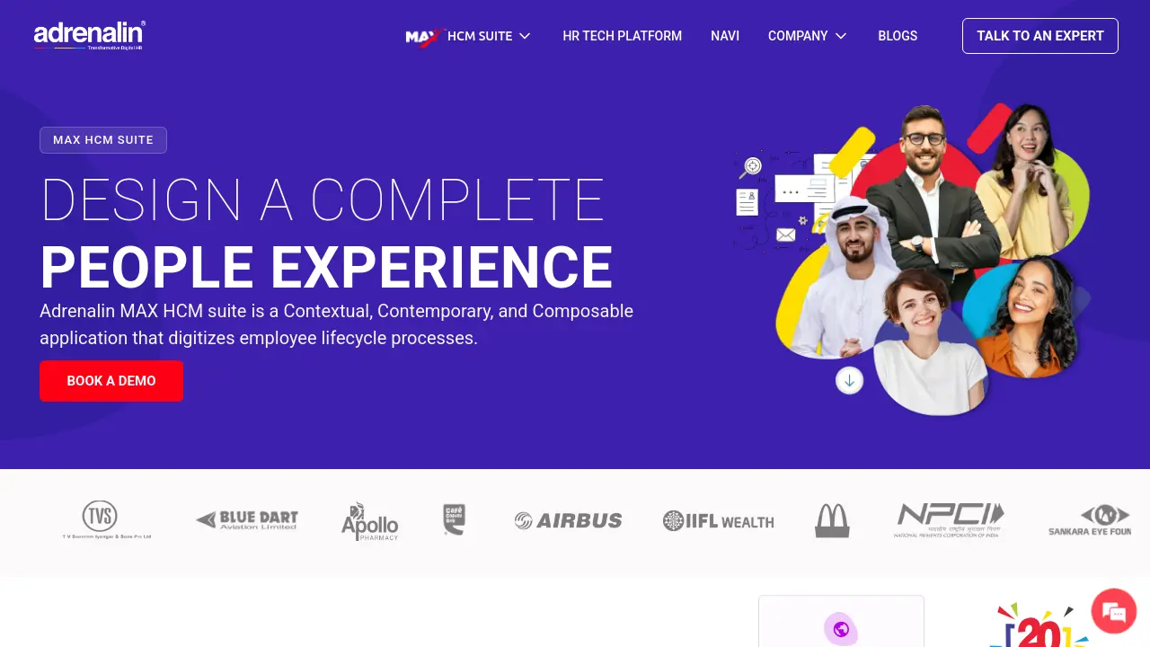 Adrenalin MAX HCM Suite - Comprehensive AI-powered HR management ...