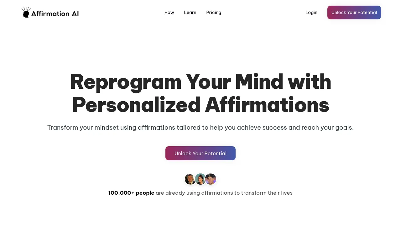 Affirmation AI - Personalized Daily Affirmations Powered by AI