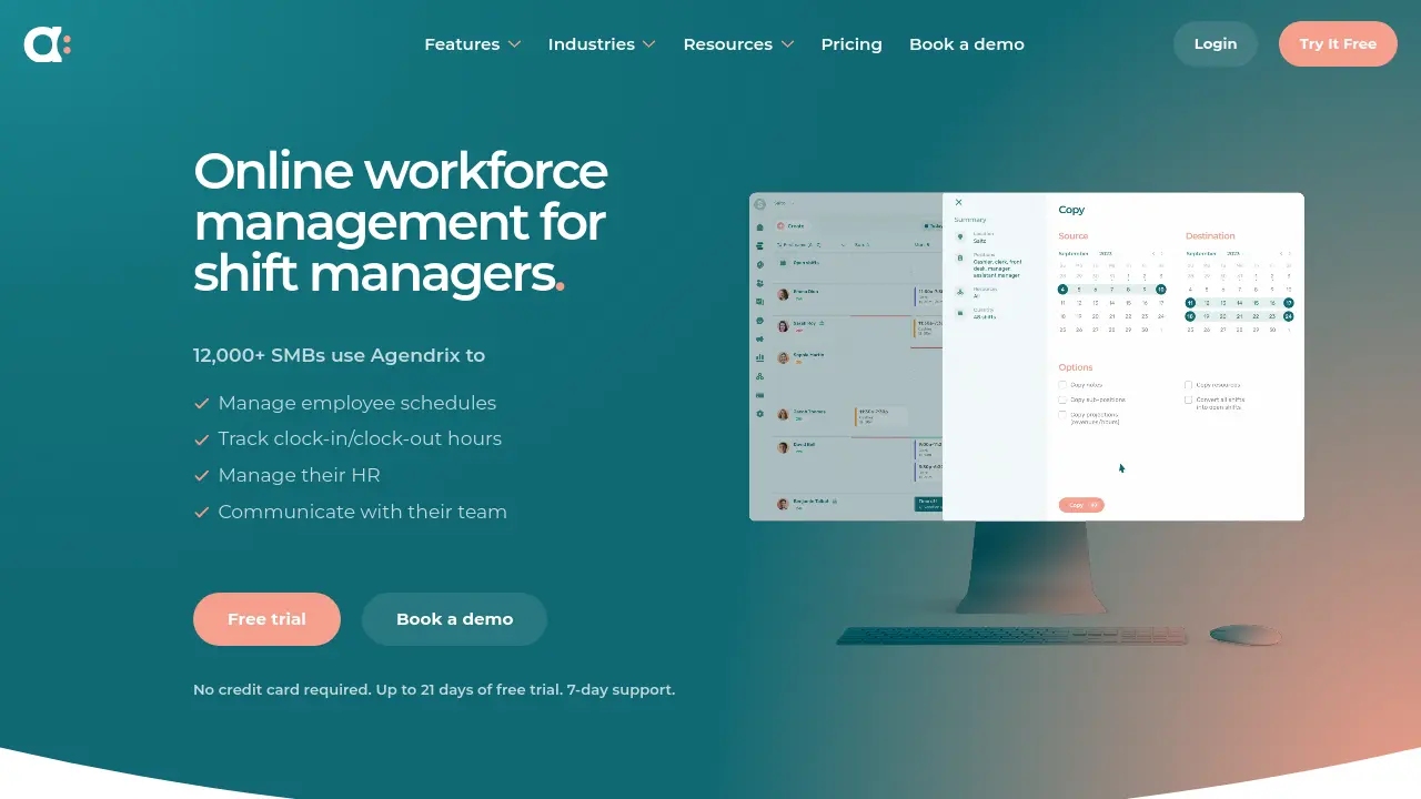 Agendrix - Simplify Workforce Management With Smart Employee Scheduling ...