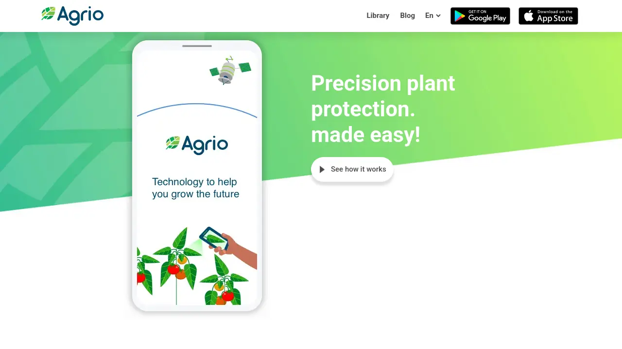 Agrio - Precision plant protection, made easy!