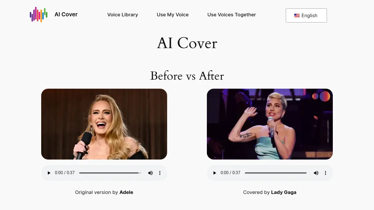 AI Cover - Best AI cover generator for creating AI song covers
