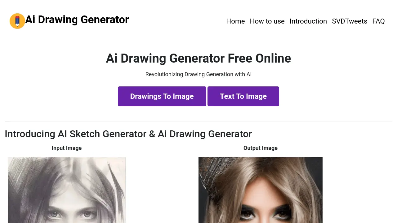 AI Drawing Generator - Revolutionizing Drawing Generation with AI