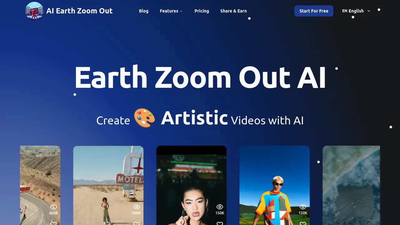 AI Earth Zoom Out - Create Viral Videos with AI-Powered Earth Zoom Effects