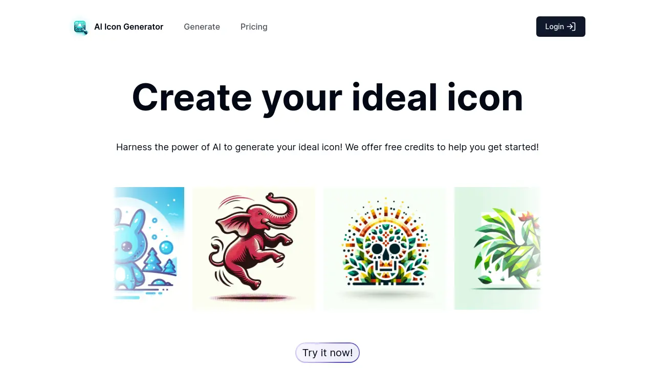 AI Icon Generator - Create your ideal icon