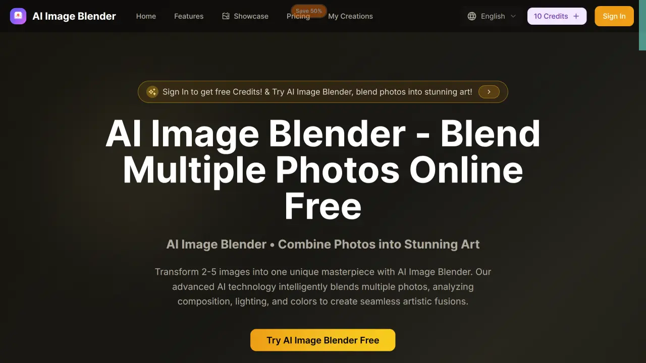 AI Image Blender - Blend multiple photos into stunning art with ...