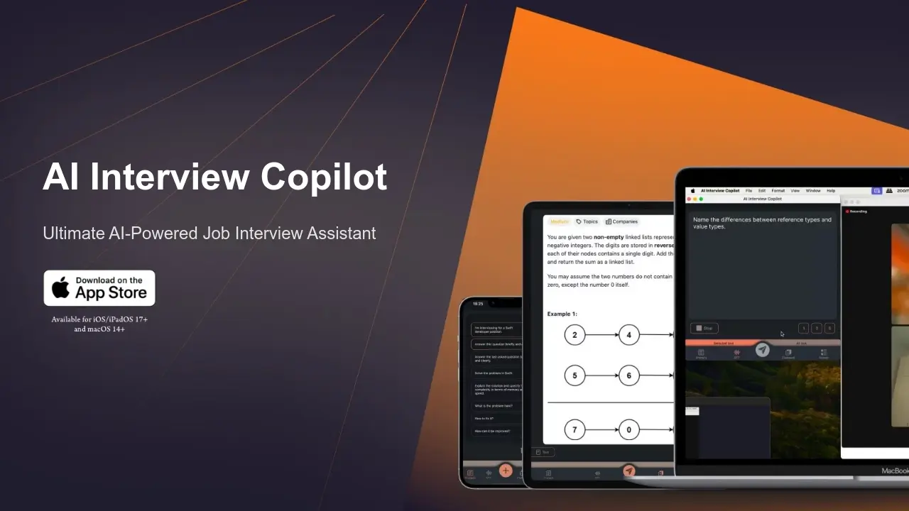 AI Interview Copilot - Ultimate AI-Powered Job Interview Assistant