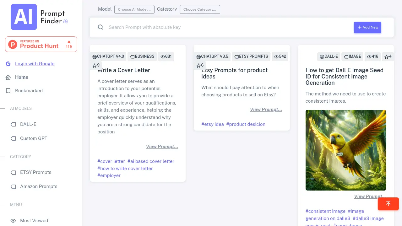 AI Prompt Finder - Your go-to platform for discovering and sharing AI ...