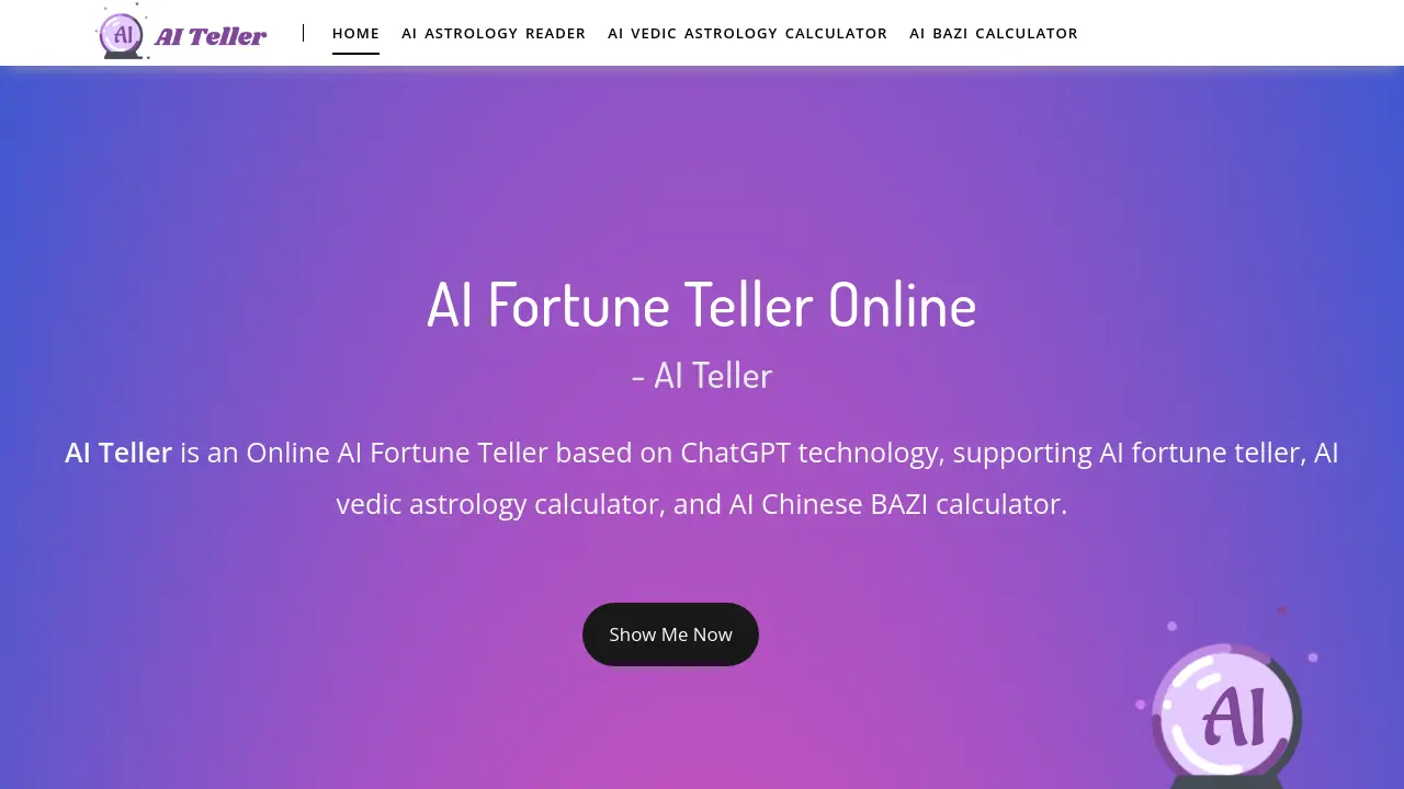 AI Teller - Online AI Fortune Telling with ChatGPT Technology