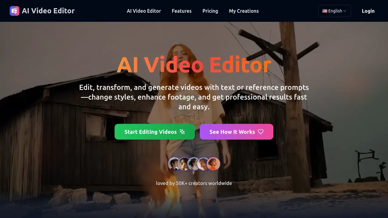 AI Video Editor - Edit, transform, and generate videos with text or ...