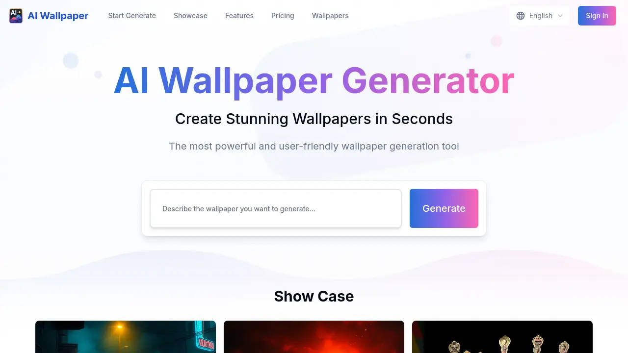 AI Wallpaper Generator - Create Stunning Wallpapers in Seconds