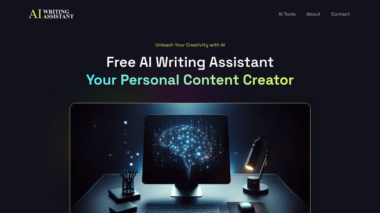 AI Writing Assistant - Your Personal Content Creator