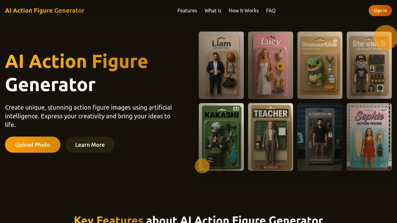 aiactionfiguregenerator.com - Create unique, stunning action figure ...