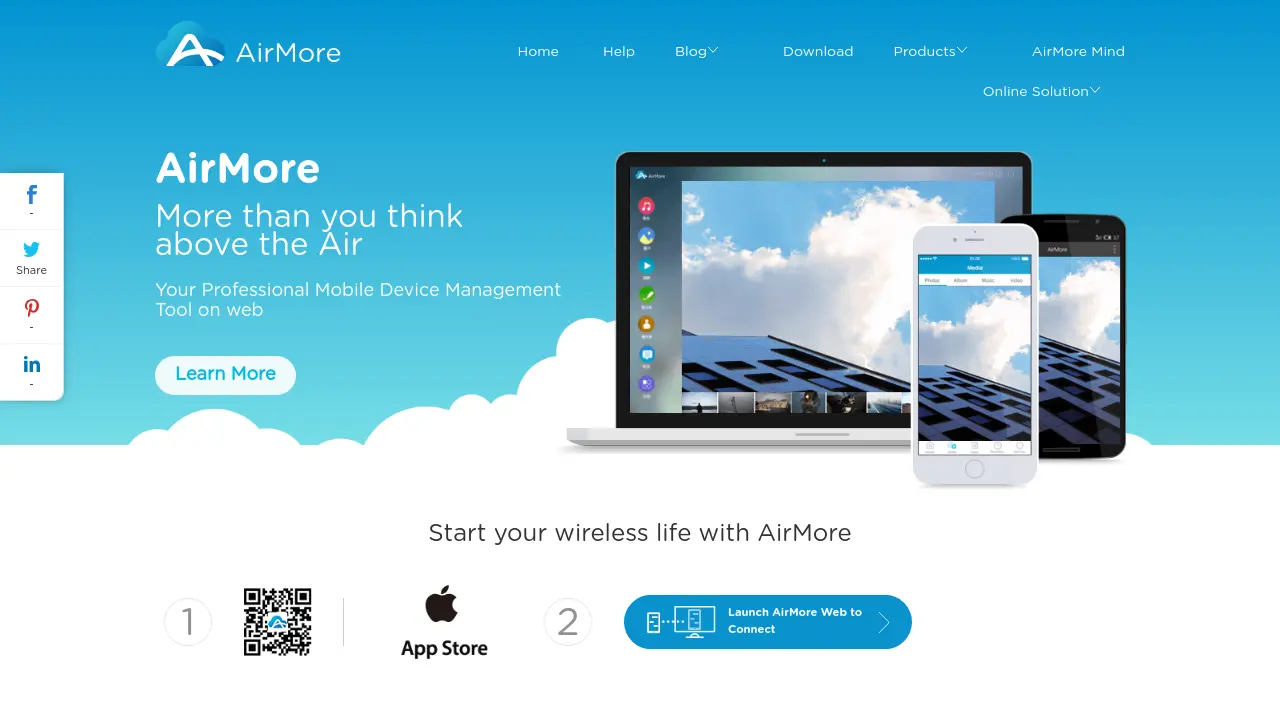 AirMore - Your Professional Mobile Device Management Tool on Web