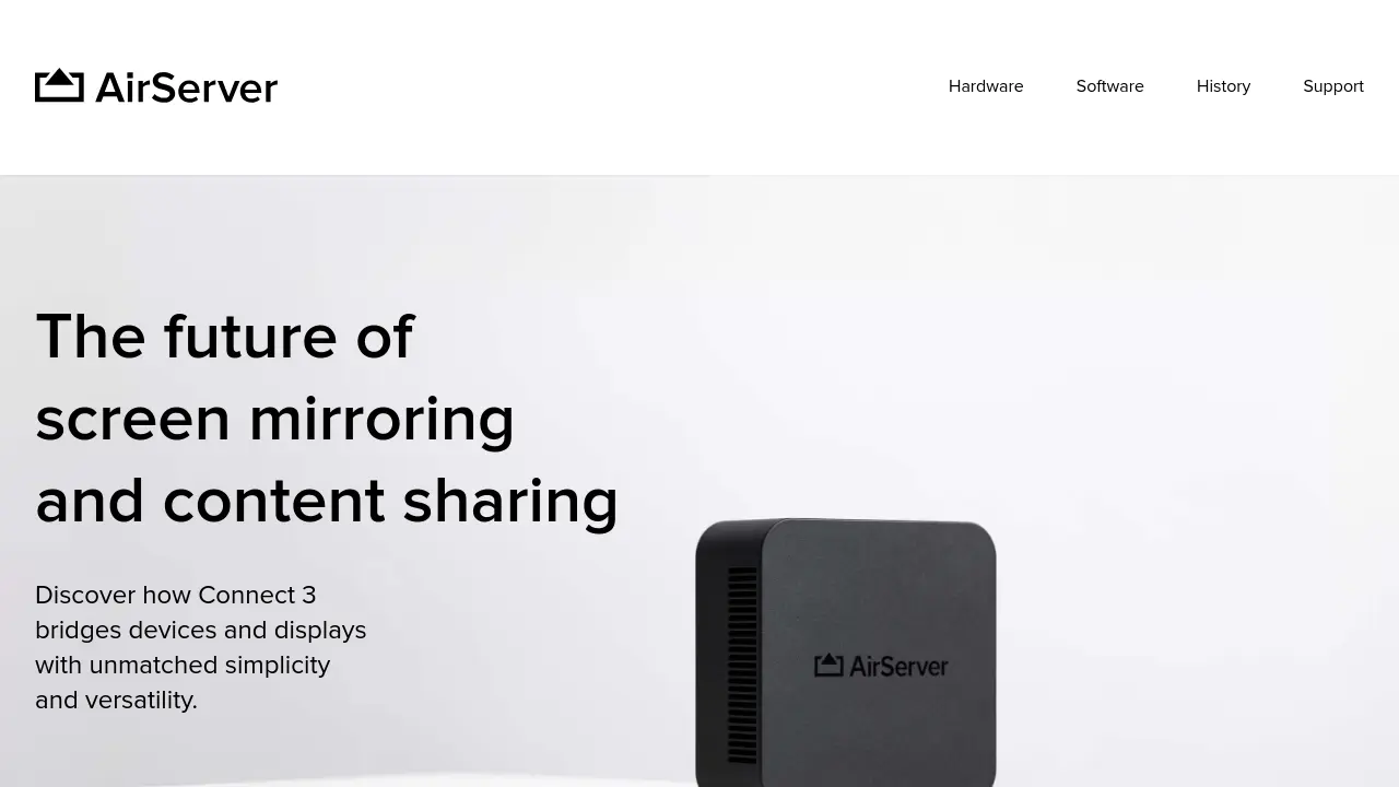 AirServer Connect 3 - Advanced Screen Mirroring and Content Sharing Hub