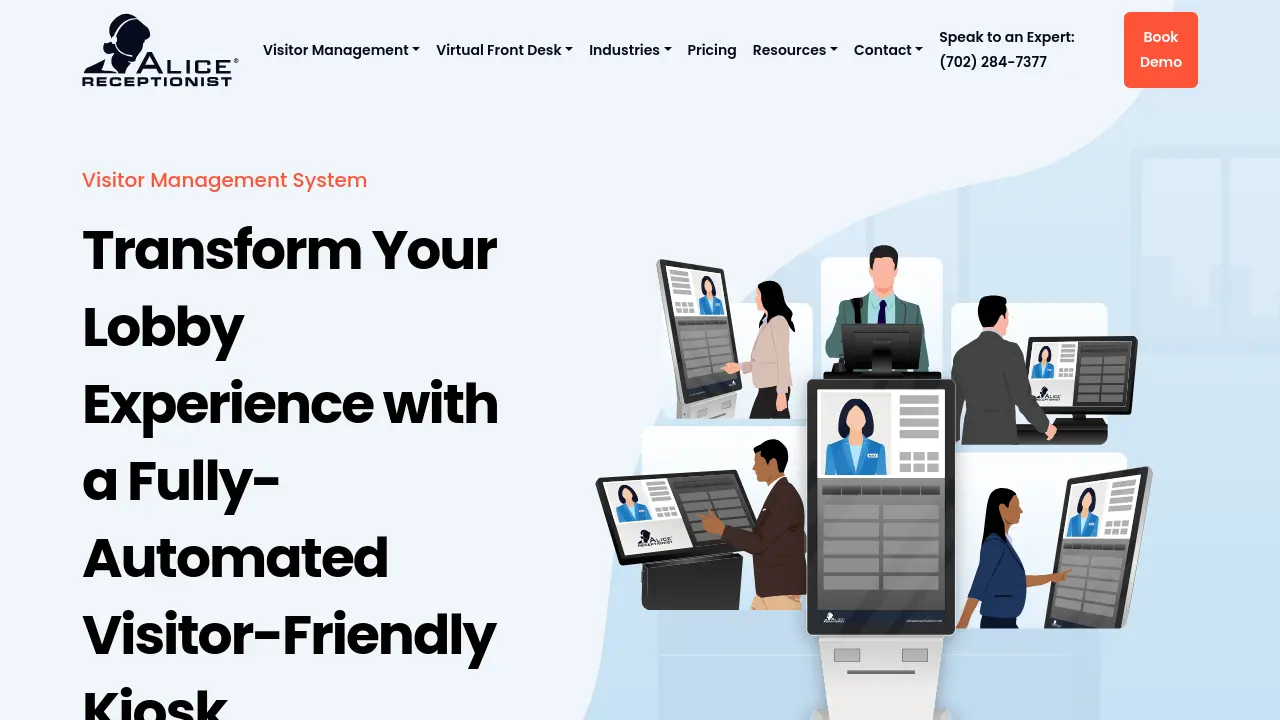 ALICE Receptionist - Automated Visitor Management and Virtual ...