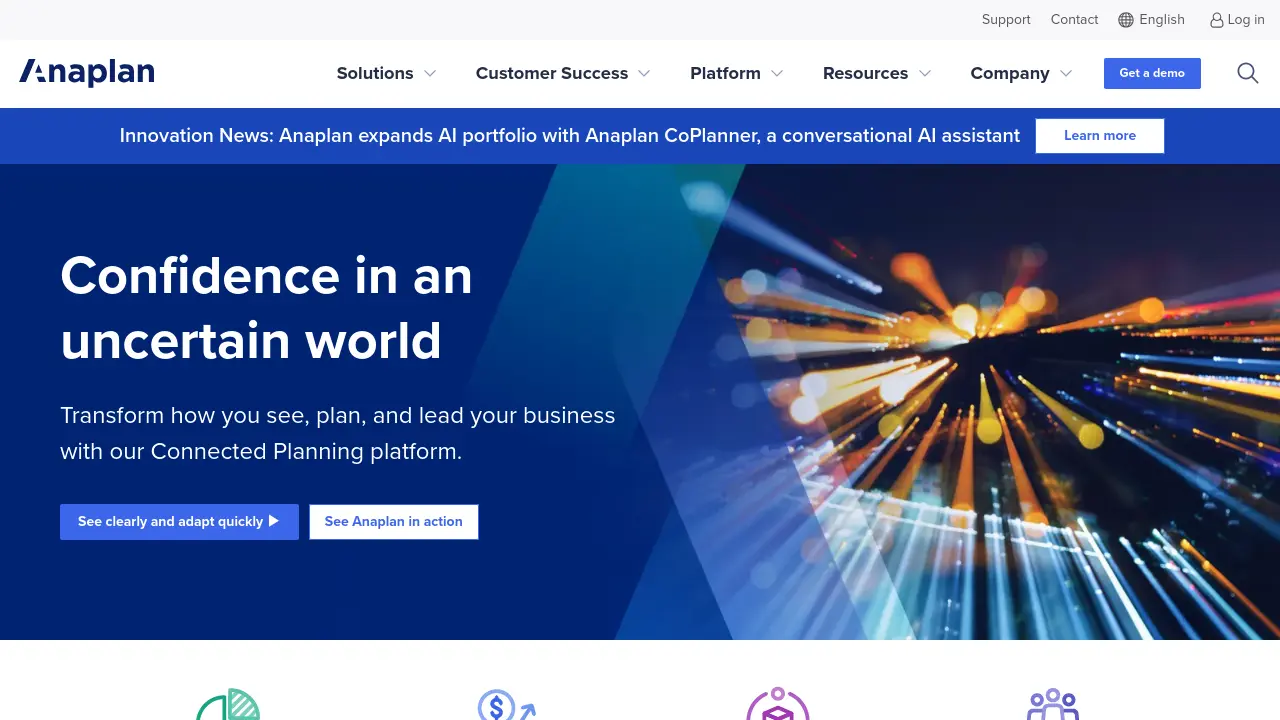 Anaplan - Transform how you see, plan, and lead your business.