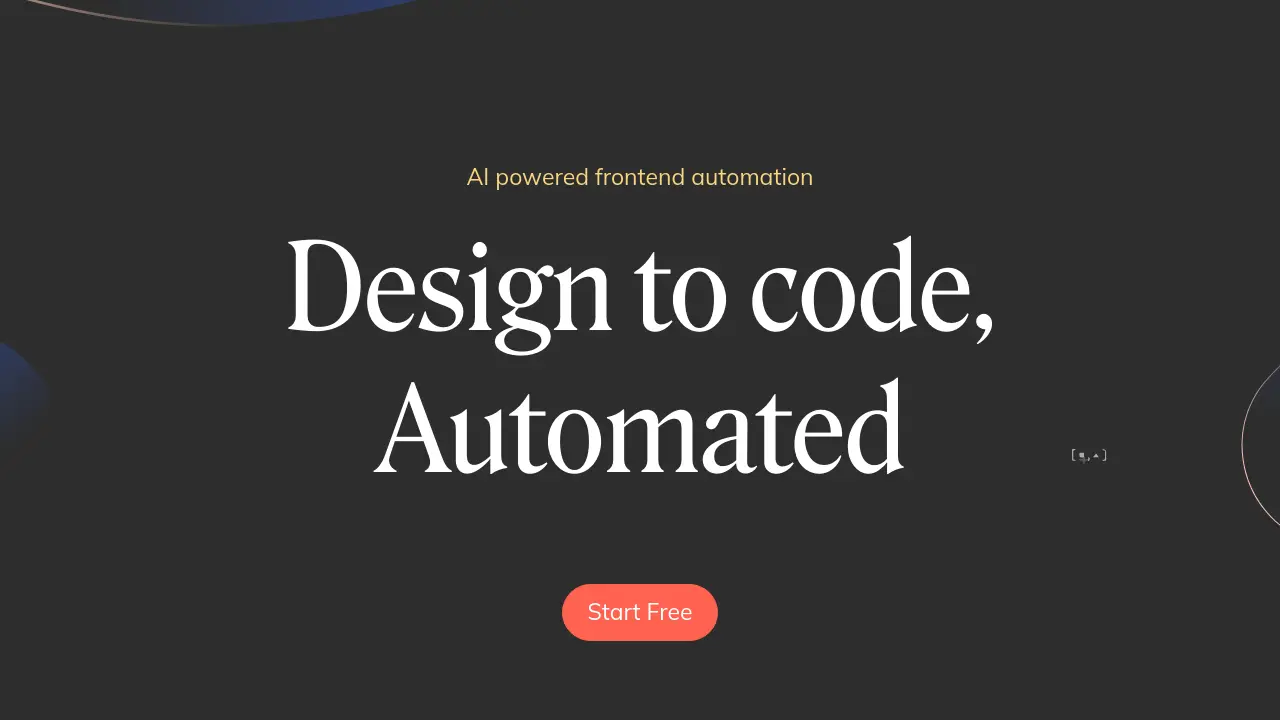 Anima - AI-powered frontend automation for design to code conversion