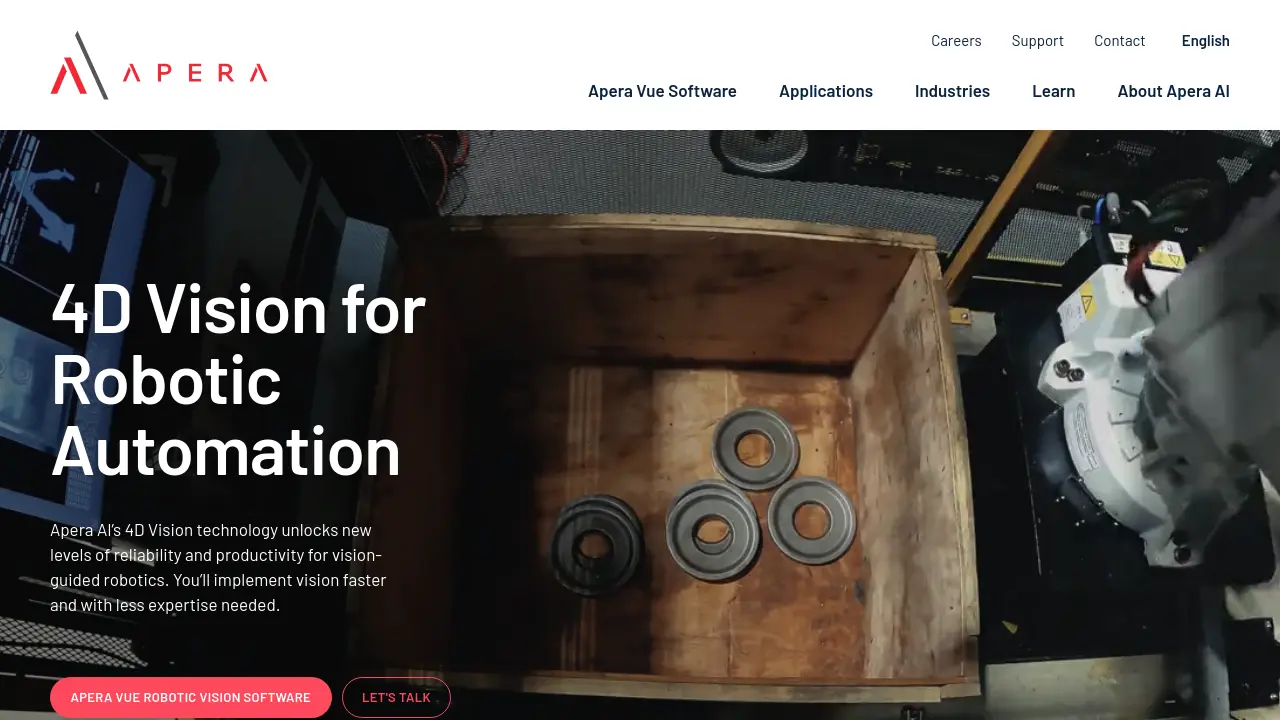 Apera AI - 4D Vision for Reliable and Productive Robotic Automation