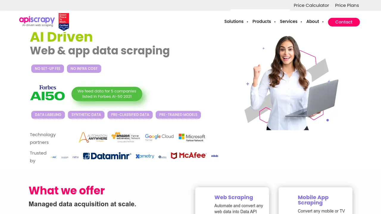 ApiScrapy - Scalable AI-Driven Web & App Data Scraping Platform