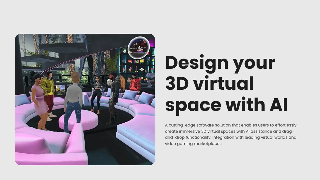 Arrival - Design your 3D virtual space with AI