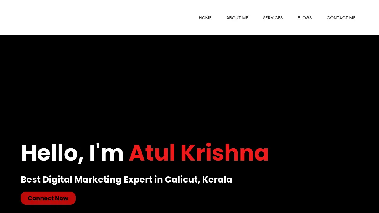 Atul Krishna - Best Digital Marketing Expert in Calicut, Kerala