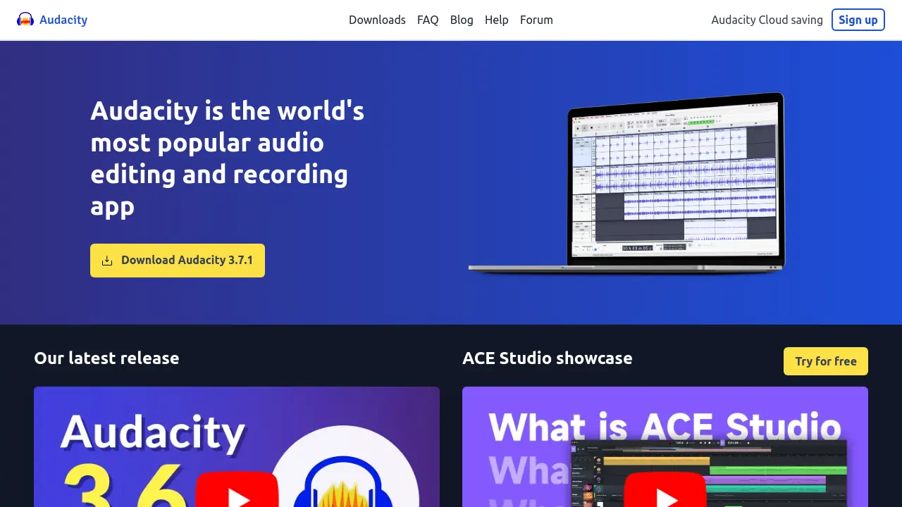Audacity - The World's Most Popular Audio Editing and Recording App