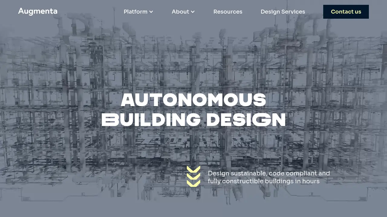 Augmenta Construction Platform - Autonomous Building Design