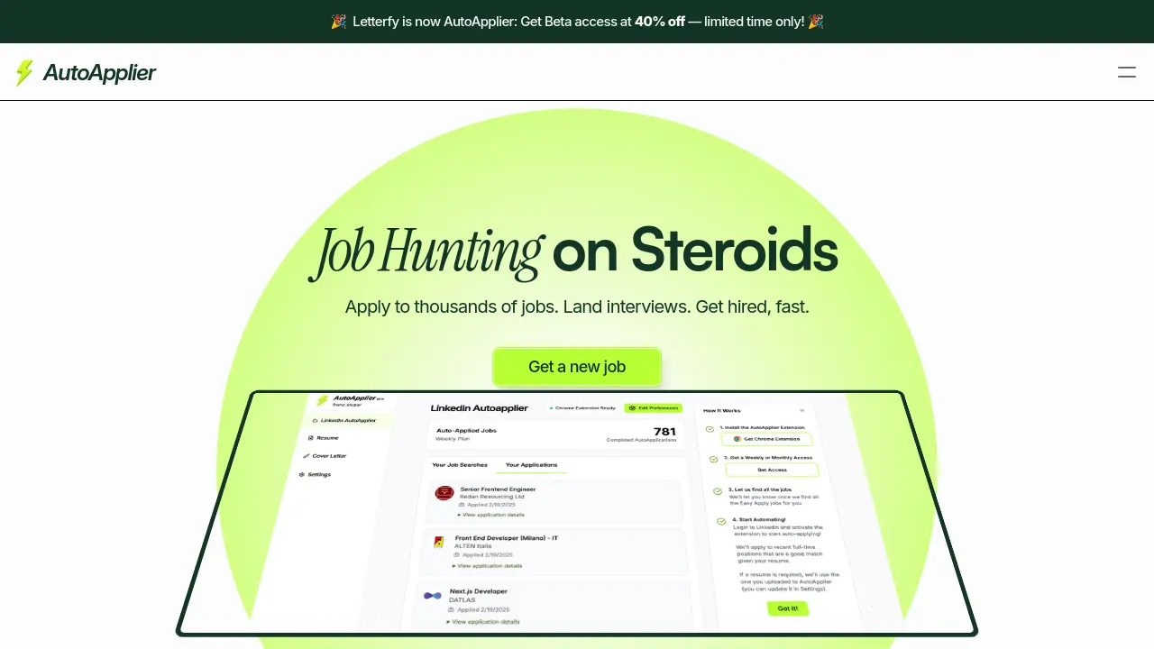 AutoApplier - Job Hunting on Steroids