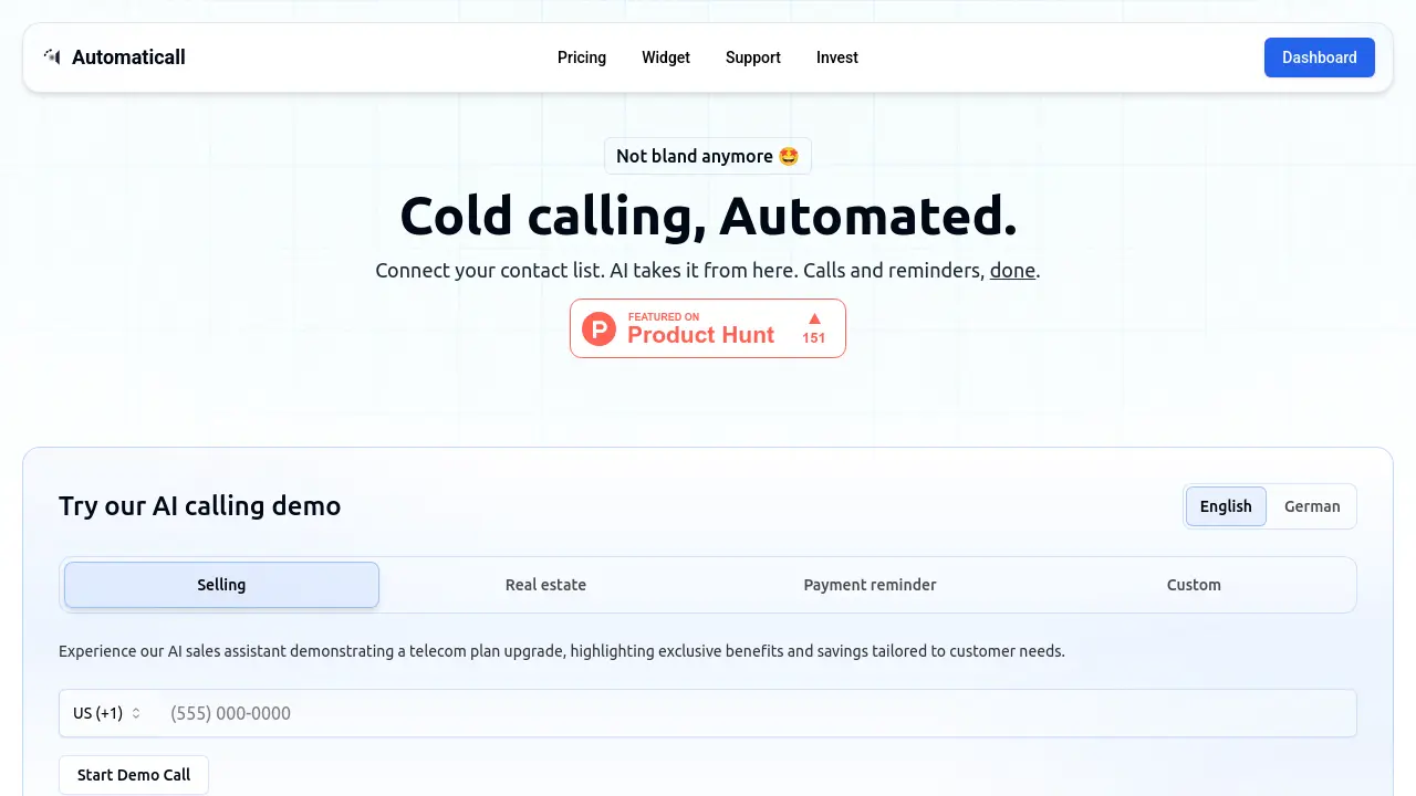 Automaticall - Cold calling, Automated.