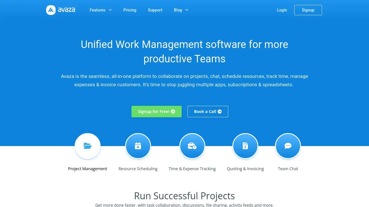 Avaza - Unified Work Management Software for More Productive Teams
