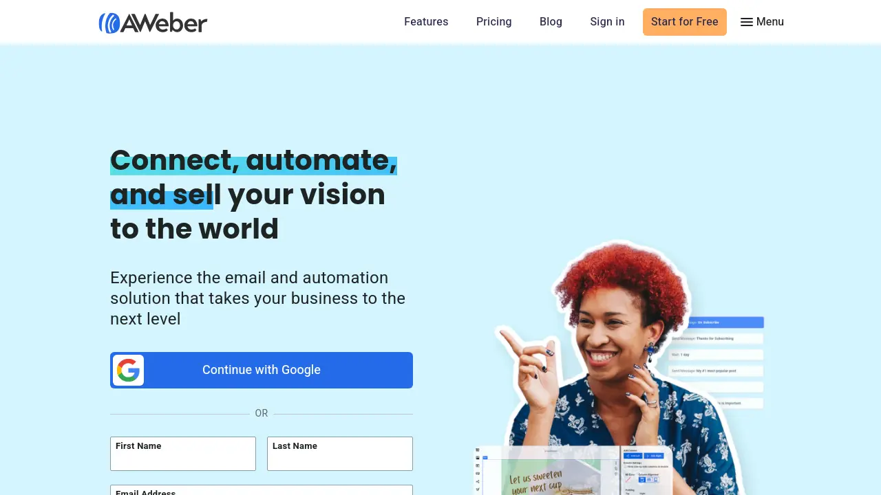AWeber - Empowering businesses with AI-driven email marketing and ...