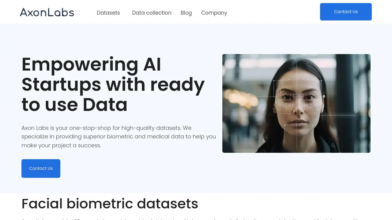 Axon Labs - Empowering AI Startups with Ready-to-Use Data
