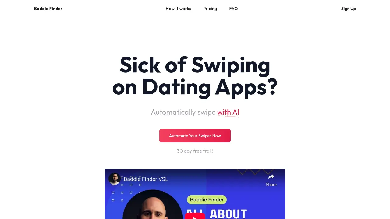 Baddie Finder - Use AI to Auto Swipe on Dating Apps