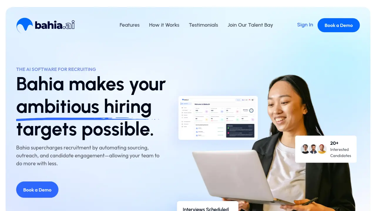 Bahia - The AI Software for Recruiting