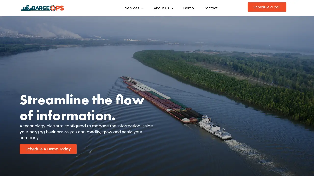BargeOps - Streamline the flow of information in your barging business