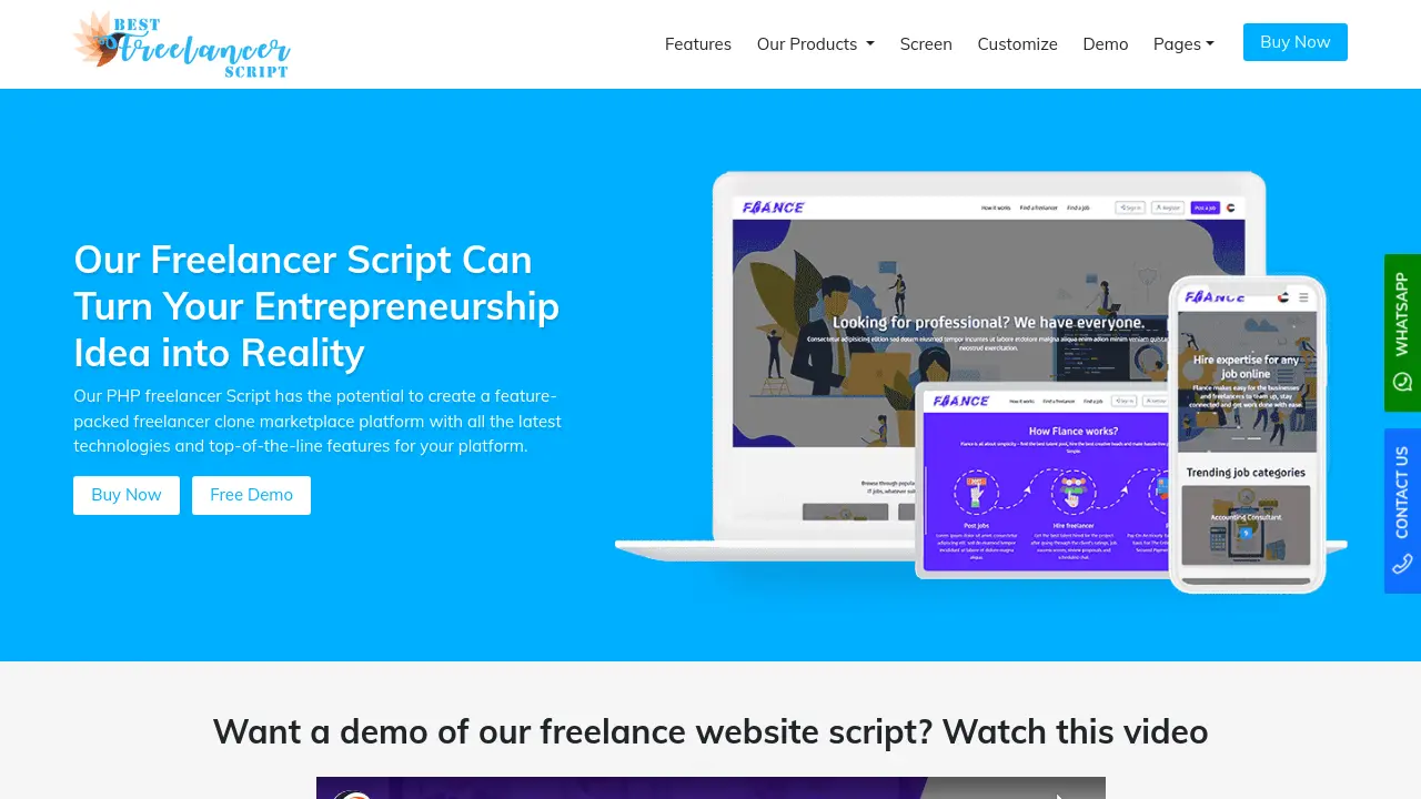 Best Freelancer Script - Launch Your Own Feature-Packed Online ...