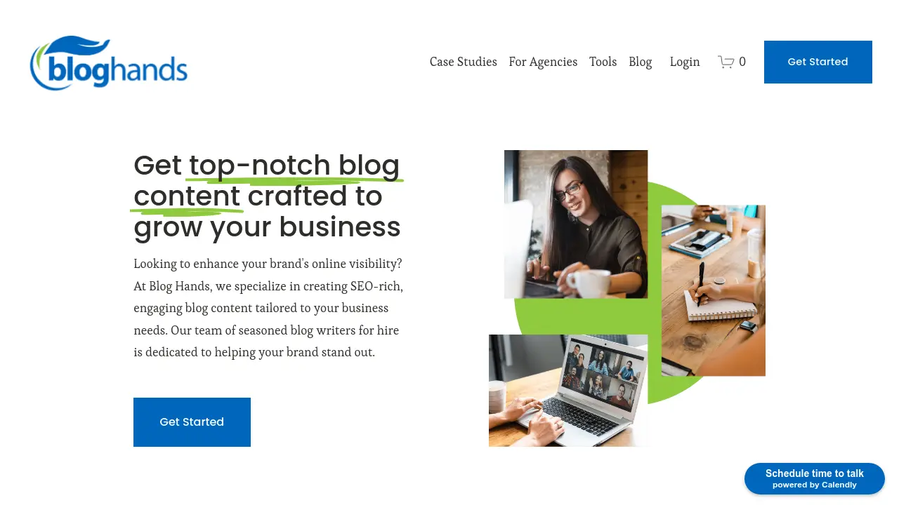 Blog Hands - Get top-notch blog content crafted to grow your business