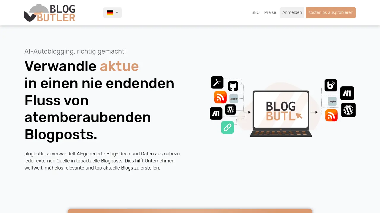BlogButler - Transform everything into an endless stream of stunning ...