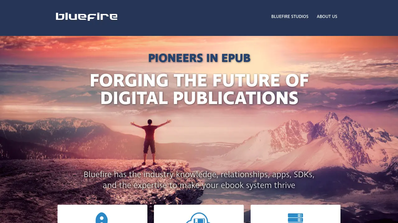 Bluefire Studios - Innovative EPUB Solutions for Secure Digital Publishing