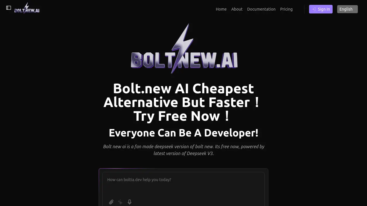 Bolt - Build Real Software Through Natural Conversation