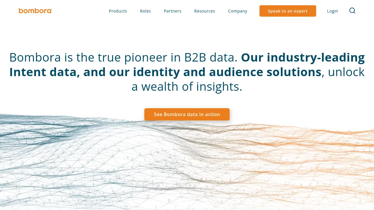 Bombora - The true pioneer in B2B Intent data and audience solutions