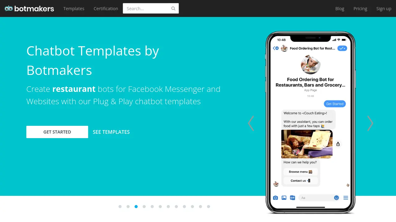 Botmakers - Plug & Play Chatbot Templates for Facebook Messenger and ...