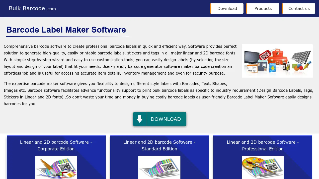 Bulk Barcode - Effortless Barcode Labels and Card Design Solutions