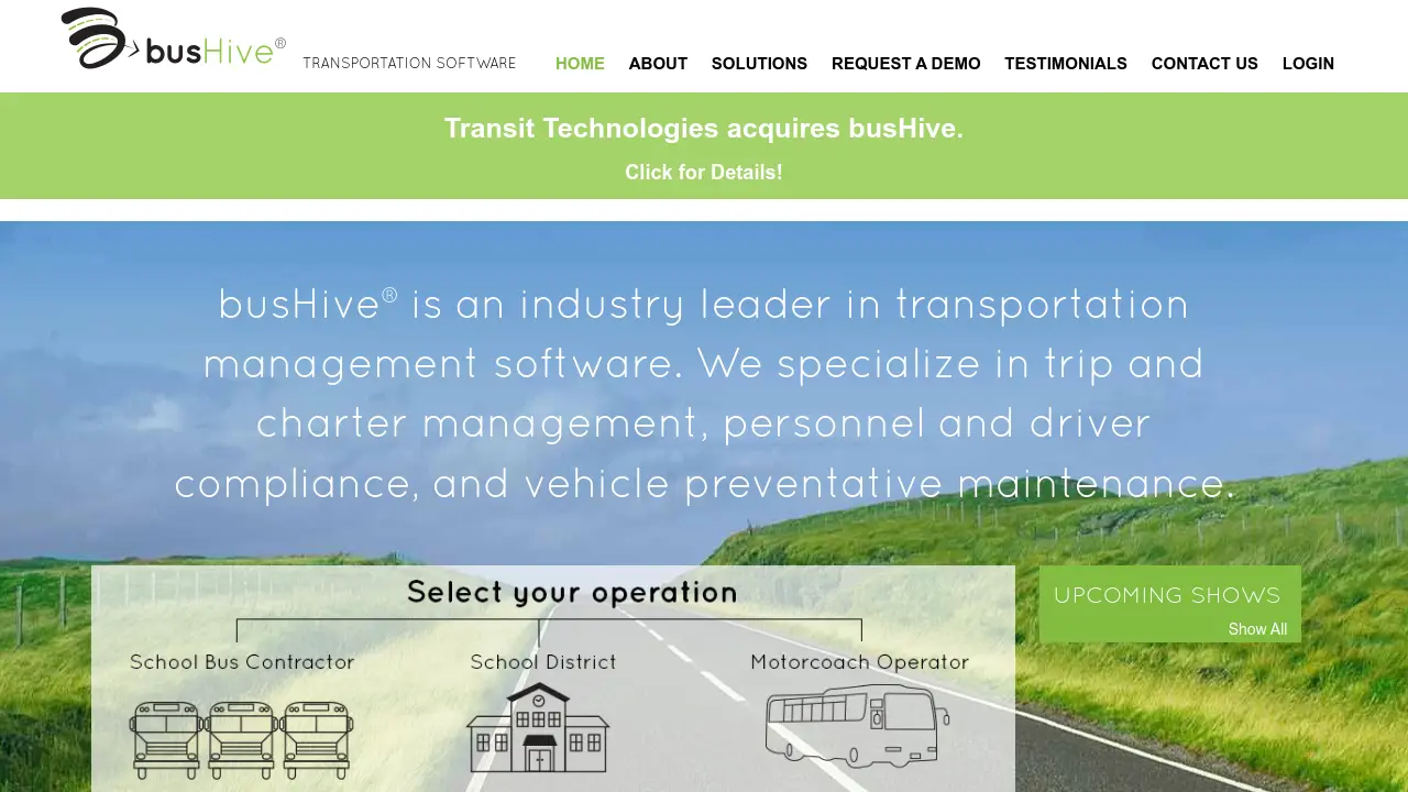 busHive - Transportation management software for trip and charter ...