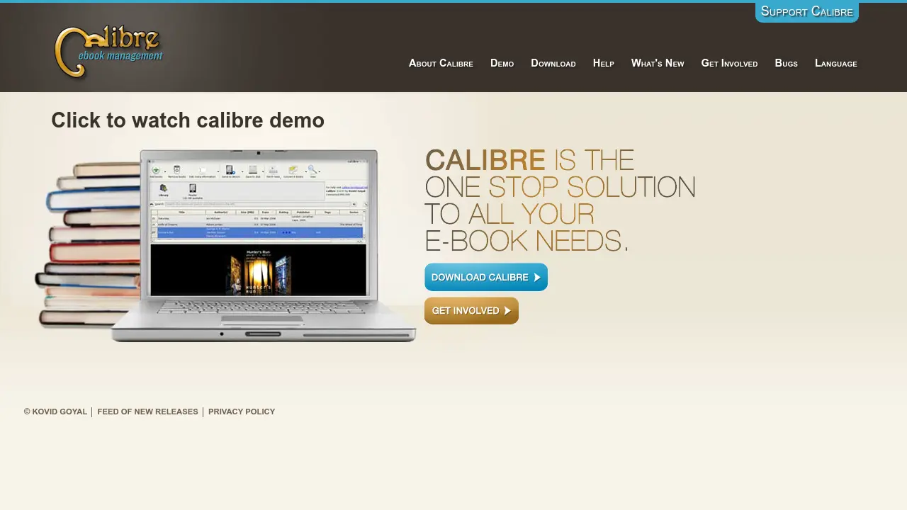 Calibre - The one stop solution to all your e-book needs