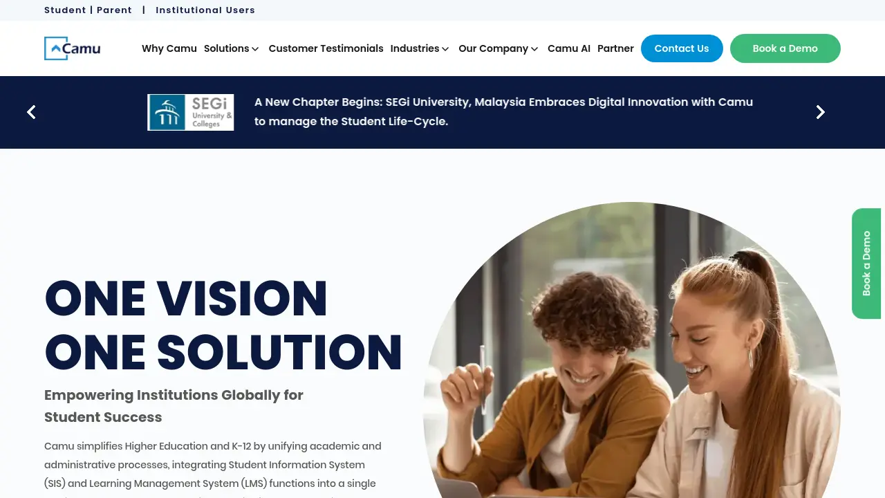 Camu Digital Campus - Empowering Educational Institutions with Unified ...