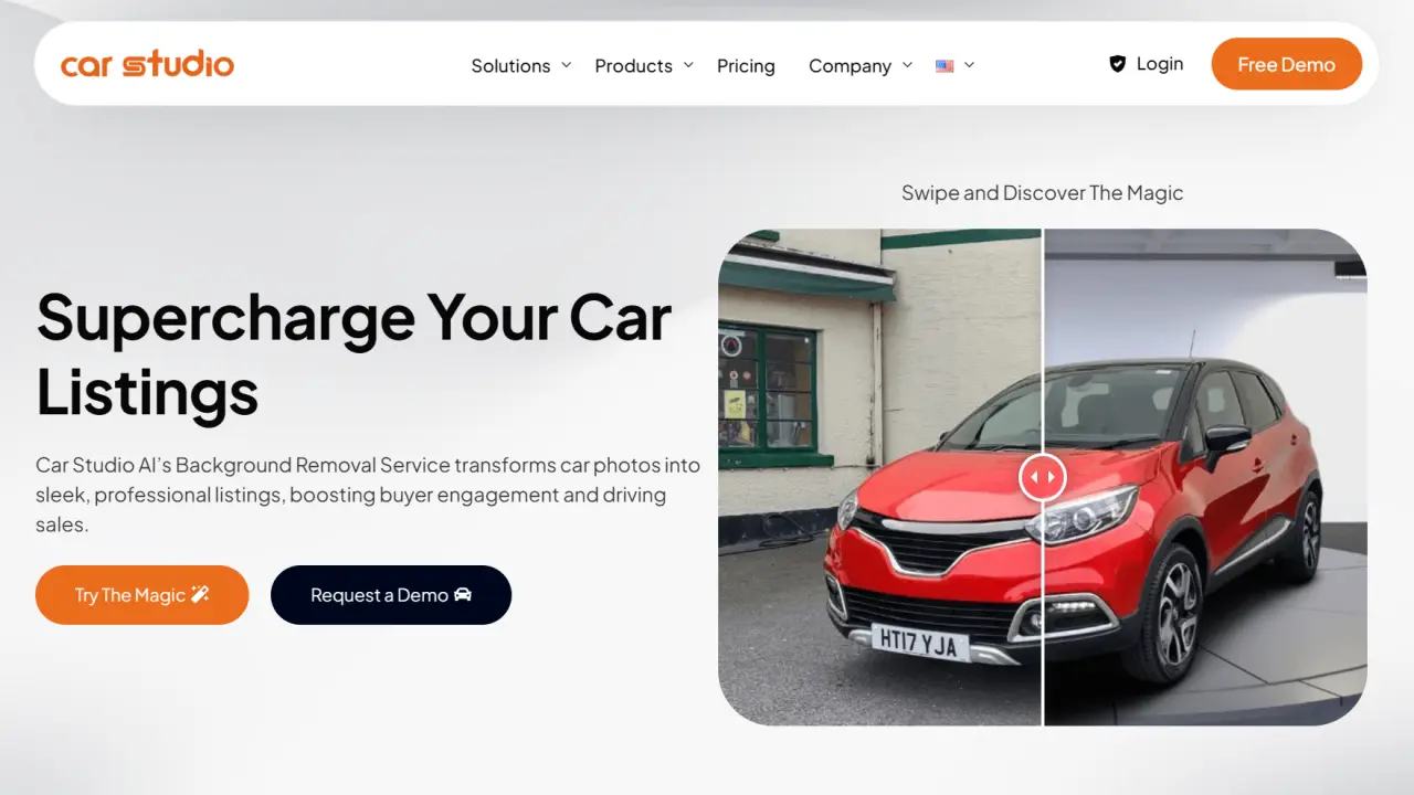 Car Studio AI - Transform Car Photos into Professional Listings with AI